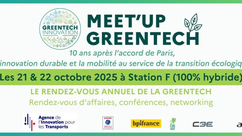 Meet'Up Greentech 2025 | Achats-durables.gouv.fr